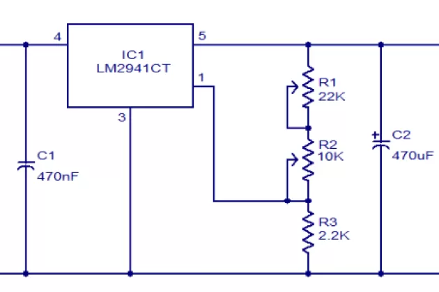 Bộ điều khiển tốc độ quạt sử dụng LM2941